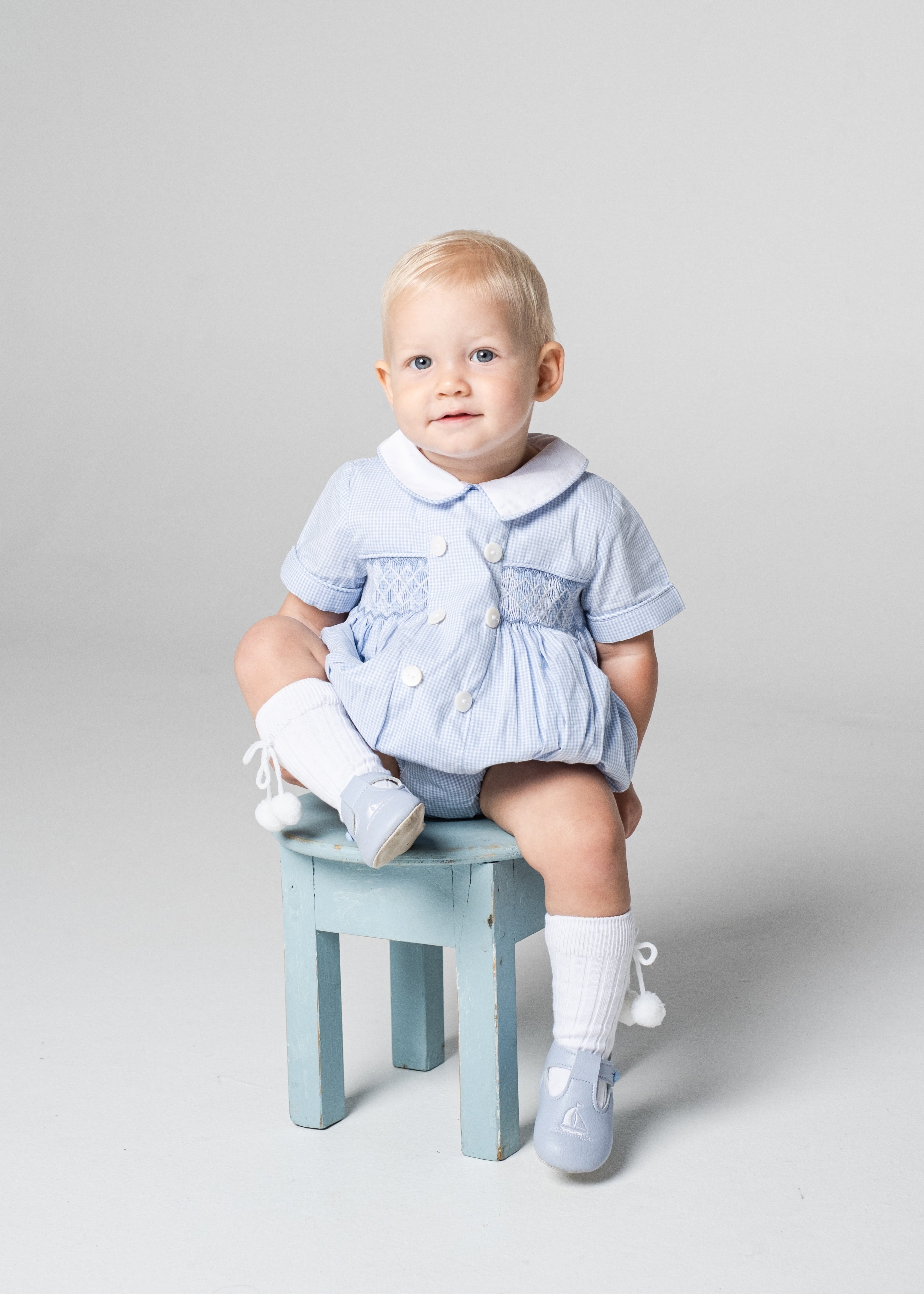 Pom Pom Knee High Socks – Babyccino Bear